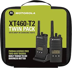 Motorola XT460 Twin Pack Walkie Talkie x2: Amazon.co.uk: Electronics