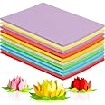ChicAbode 100 Sheets Colored Cardstock, A4 180Gsm Thick Color Paper ...