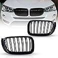 TOPTHAN F25 Kidney Grille Black, Suitable for BMW X3 F25 (04/2014-08/ ...