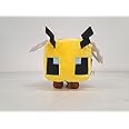 Mattel Minecraft HBN41 Official 6-Inch Bee Character Plush Toy : Amazon ...