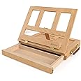 ARTIOS Desk Table Top Box Easel with Storage - Adjustable Premium ...