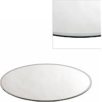 Decor Essentials Round Mirror Plate Wedding Table Centrepieces (25 cm ...