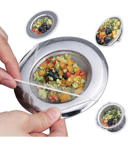 Sink Net Strainer Zhuomingjia 300 Pcs Kitchen Sink Strainer Bags ...