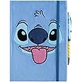 Grupo Erik Disney Stitch A5 Notebook Plush Cover with Projector Pen ...
