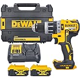 DEWALT DCD796P1-GB XR Brushless Compact Lithium-Ion Combi Drill, 18 V, Yellow/Black : Amazon.co ...