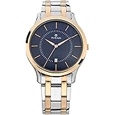 Titan Karishma Trendsetter Quartz Analog with Day & Date Midnight Blue ...