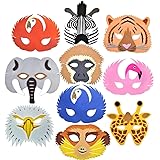 Rainforest Masks: Ten 3D Rainforest Masks to Press Out and Make: Amazon ...