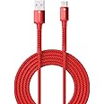 Portronics Konnect X Unbreakable Nylon Braided USB A to Type C Cable ...