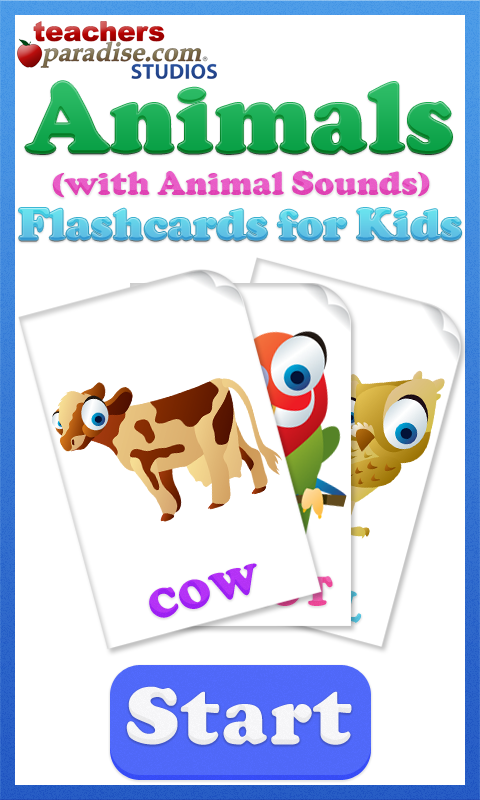 Animal Sounds with Pictures (Flash Cards for Kids) : Amazon.co.uk: Apps ...