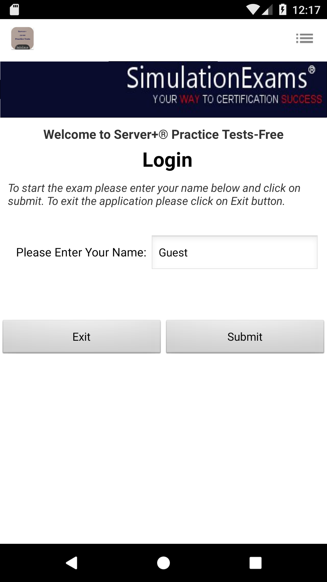 Server+ Practice Tests-Free: Amazon.co.uk: Appstore for Android