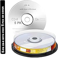 Blank CD-R 52X 700 MB (80 Minutes Professional Recordable Compact CD R ...