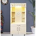 Alpine Willow Wooden Temple for Home (Pre-Assembled) Corian Design ...