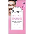 Biore Deep Cleansing Blackhead Remover Nose Strips and Face Pore Strips ...