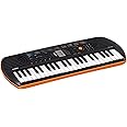 Casio SA-76 Mini 44 keys Keyboard in black and orange : Amazon.co.uk ...