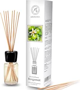 Bergamot Reed Diffuser w/Natural Essential Bergamot Oil 100ml - Fresh ...