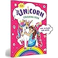 101 Unicorn Colouring Book for Kids | Gift to Children for Drawing ...