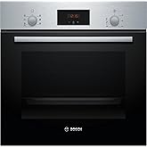 Bosch 66 L Series 2 built-in oven with 3D hot air 60 x 60 cm ...