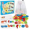 Coogam See Spelling Learning Toy Wooden ABC Alphabet Flash Cards ...