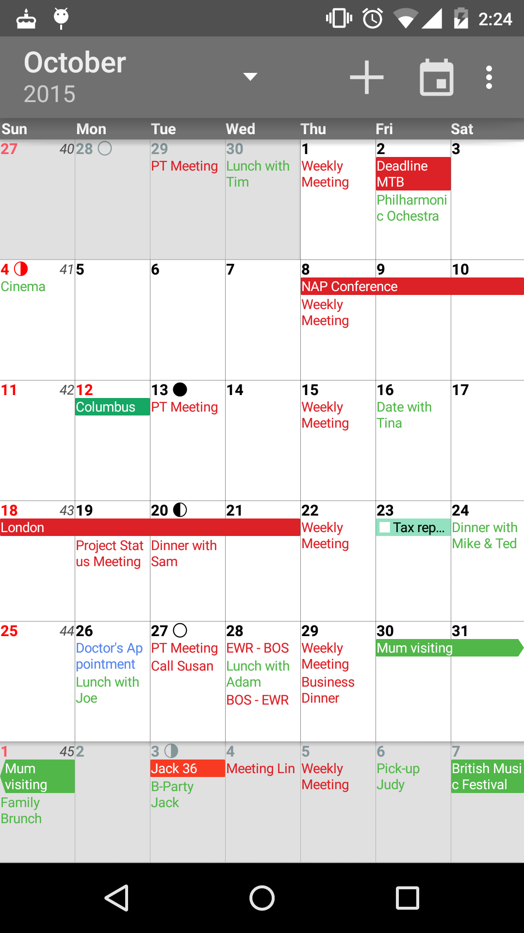 aCalendar+ Android Kalender: Amazon.de: Apps für Android