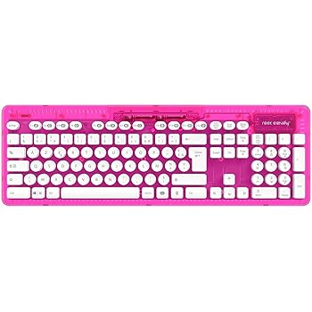 PDP Rock Candy Clavier sans fil- Modèle Rose AZERTY: Amazon.fr ...