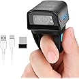 JRHC Portable Bluetooth 1D 2D Barcode Scanner with Mini Barcode ...