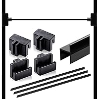 2 Pieces Hanging File Rail for 0.5 Inch Drawer Sides and 14 Pieces ...