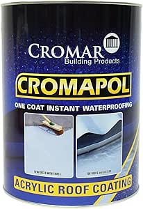 Cromar White Cromapol Acrylic Waterproofing Roof Sealant Fibre ...