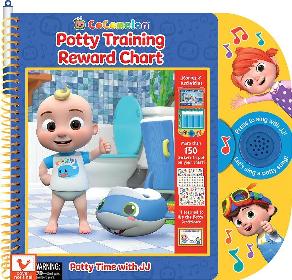 Cocomelon Potty Training Reward Chart : Cottage Door Press: Amazon.de ...