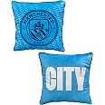 Character World Official Manchester City FC Blue Cushion, Super Soft ...