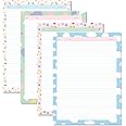 Fun Lines Premium A4 Project Papers - Pack of 80 (Pack -B) : Amazon.in ...