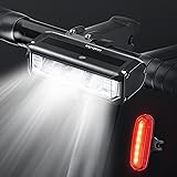 Myguru Lampe Vélo LED Lumières Ultra Puissante Eclairage VTT 400 Lumen ...