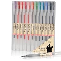 BEMLP Extra Fine Point Pens, Ballpoint Pen, Liquid Ink Rollerball Pens ...