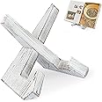 PUERSI Recipe Book Stand for Kitchen, Wooden Cookbook Holder for ...