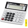 Bimormat Desktop Calculator Extra Large LCD Display 12-Digit Big Number Accounting Calculator ...