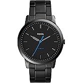 Fossil Stainless Steel Analog Black Dial Men's Watch-Fs6020Set, Band ...