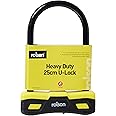Rolson 66743 250 x 165 mm U Type Bicycle Lock , Black : Amazon.co.uk ...
