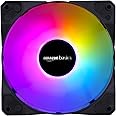 Amazon Basics Computer Cabinet/Chassis FRGB Case Fan, 120 mm, 1100 RPM ...