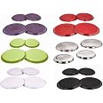 4pc STAINLESS STEEL GAS ELECTRIC COOKER OVEN HOB BURNER COVERS RINGS ...