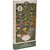 Bees Seeds - Wildflower Mat Biodegradable Seed Carpet : Amazon.co.uk ...