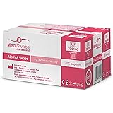 OptiPro Pre-Injection Wipes (x100) - Individually Wrapped Disposable ...