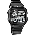 SF Hexa Digital Black Polyurethane Strap Unisex Watch - 77122PP02 ...