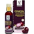 Buy NutriGlow NATURAL'S Onion Hair Oil With Red Onion Seed Oil For Hair Growth, Hair Fall ...