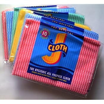 Blue Multi Purpose Cleaning Cloths - J Cloths "type" 50 Pack ...
