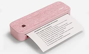 JADENS Portable Thermal Printer - Supports 8.26"x11.69" US Letter, Inkless Mobile Printer ...
