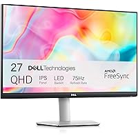 Dell S2722DC 27"/68.58 cm QHD (2560x1440) Monitor |75Hz IPS Panel | 4ms ...