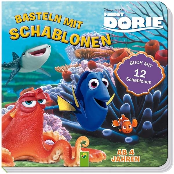 Dory Findet Nemo Malvorlagen Findet Dorie Mega Malspaß : Disney: