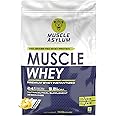 Muscle Asylum Premium Whey Protein 1kg l 24g Protein/Serving For Muscle ...