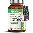 Multivitamins & Minerals - 400 Vegan Multivitamin Tablets – 13 Month ...