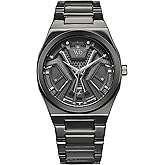 Fastrack Vyb Orion Quartz Analog Black Dial Watch for Men : Amazon.in ...