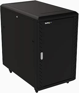 StarTech.com 18U 19" Server Rack Cabinet - 4 Post Adjustable Depth (6 ...